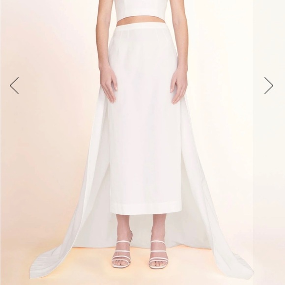 STAUD | Skirts | Staud Long Train Skirt | Poshmark